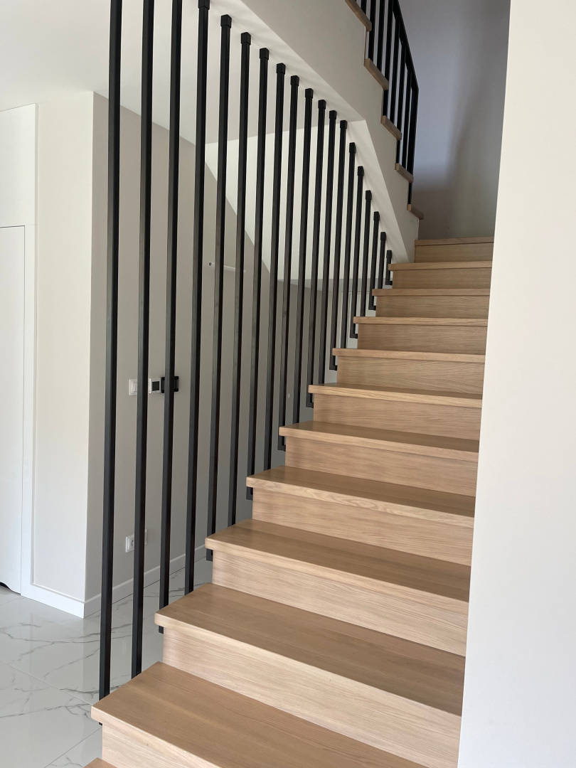 Balustrada pionowa harfa lamele stalowe 25x25mm SB-11/8 0,1mb - 1,4mb ...